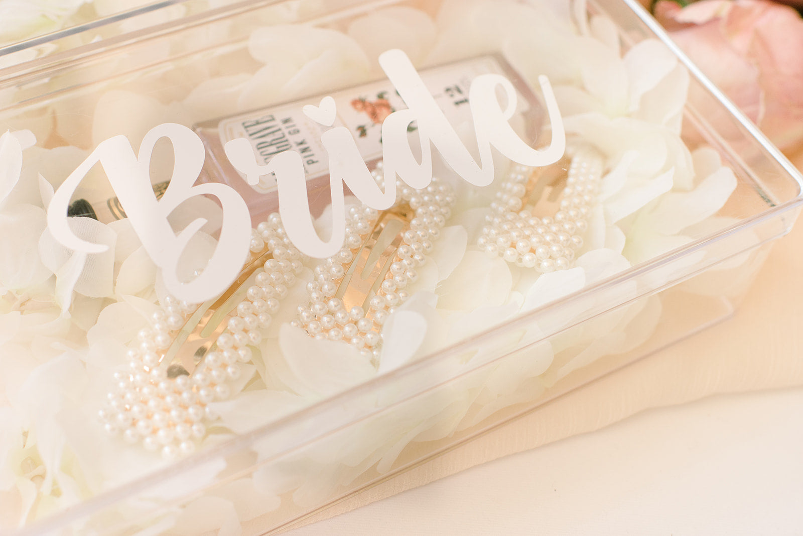 Acrylic / perspex gift boxes – Champagne Occasions