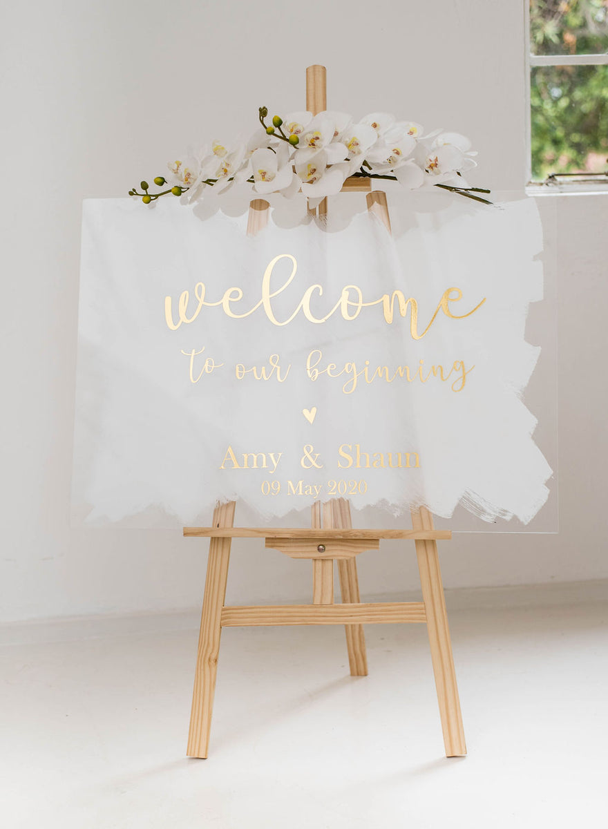 A1 Acrylic Signage – Champagne Occasions