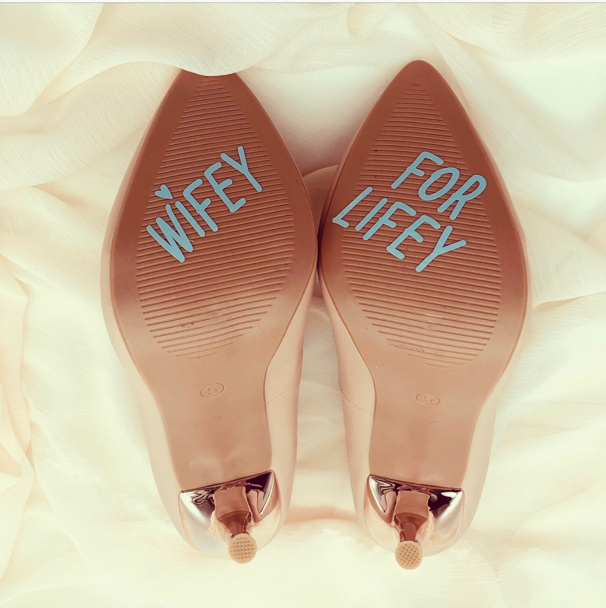 Shoe sticker decals – Champagne Occasions
